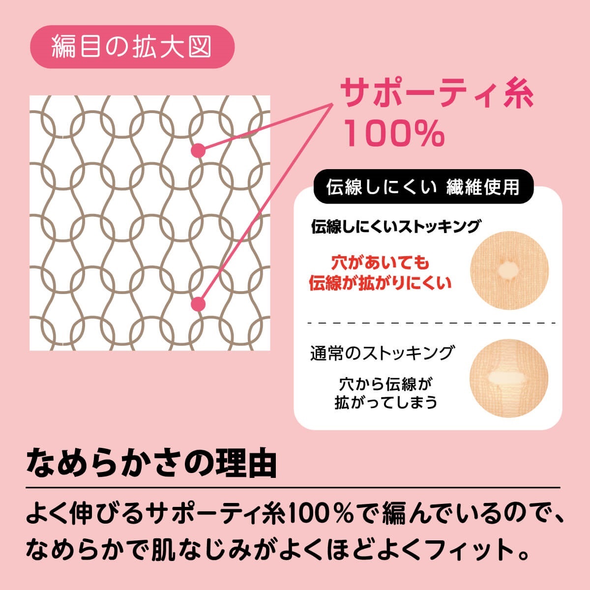 ATSUGI 無地ストッキング 日本製 なめらかタッチ ストッキング | Atsugi(アツギ)公式通販